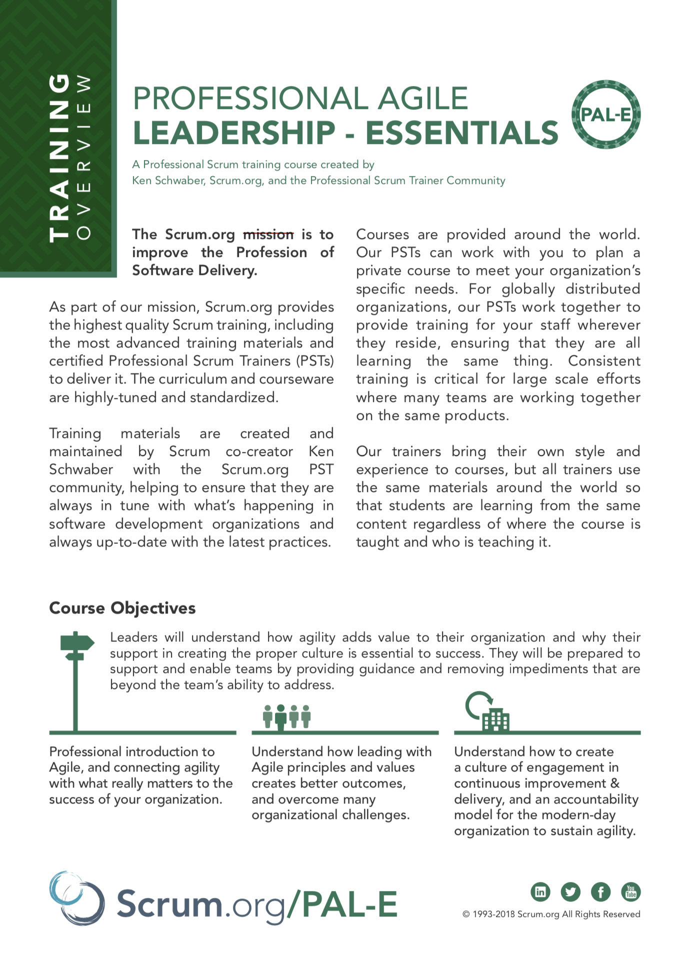 Professional Agile Leadership • Jeronimo Palacios